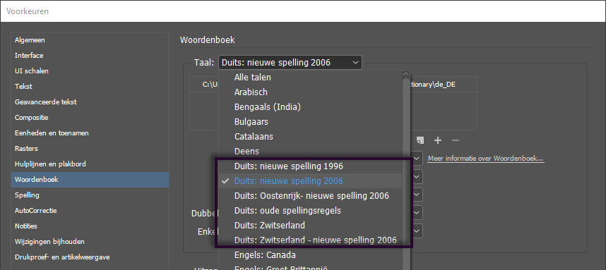 Spelling controleren