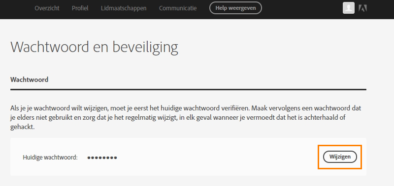 Lees hoe je een vergeten wachtwoord opnieuw instelt of je huidige ...