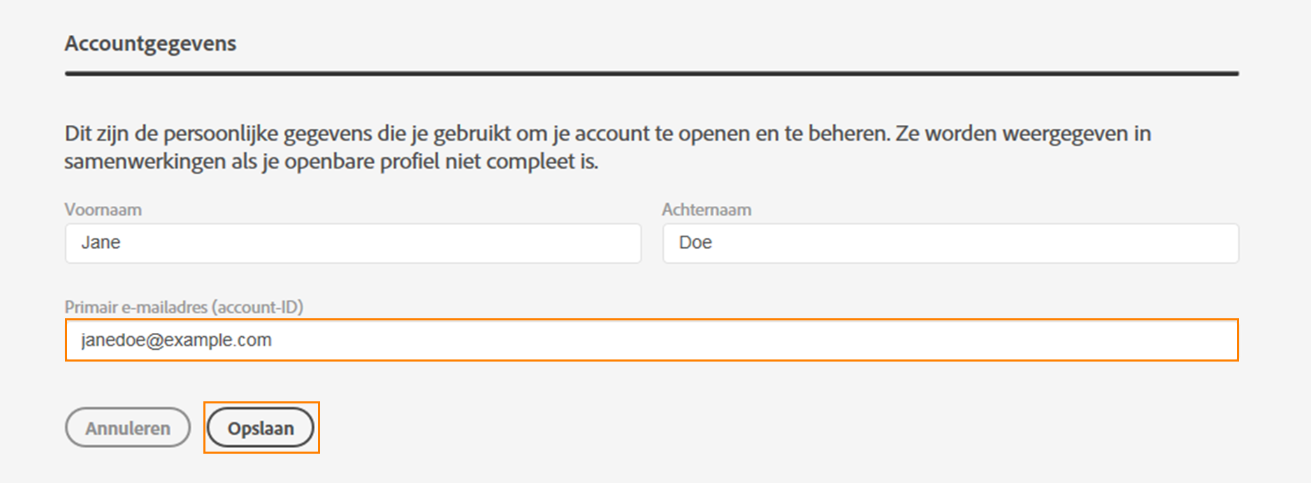 Je Adobe ID maken of bijwerken