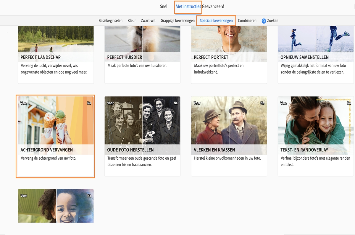 Integratie met Adobe Stock