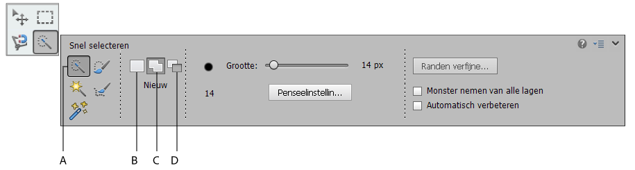 Selecties maken in Photoshop Elements