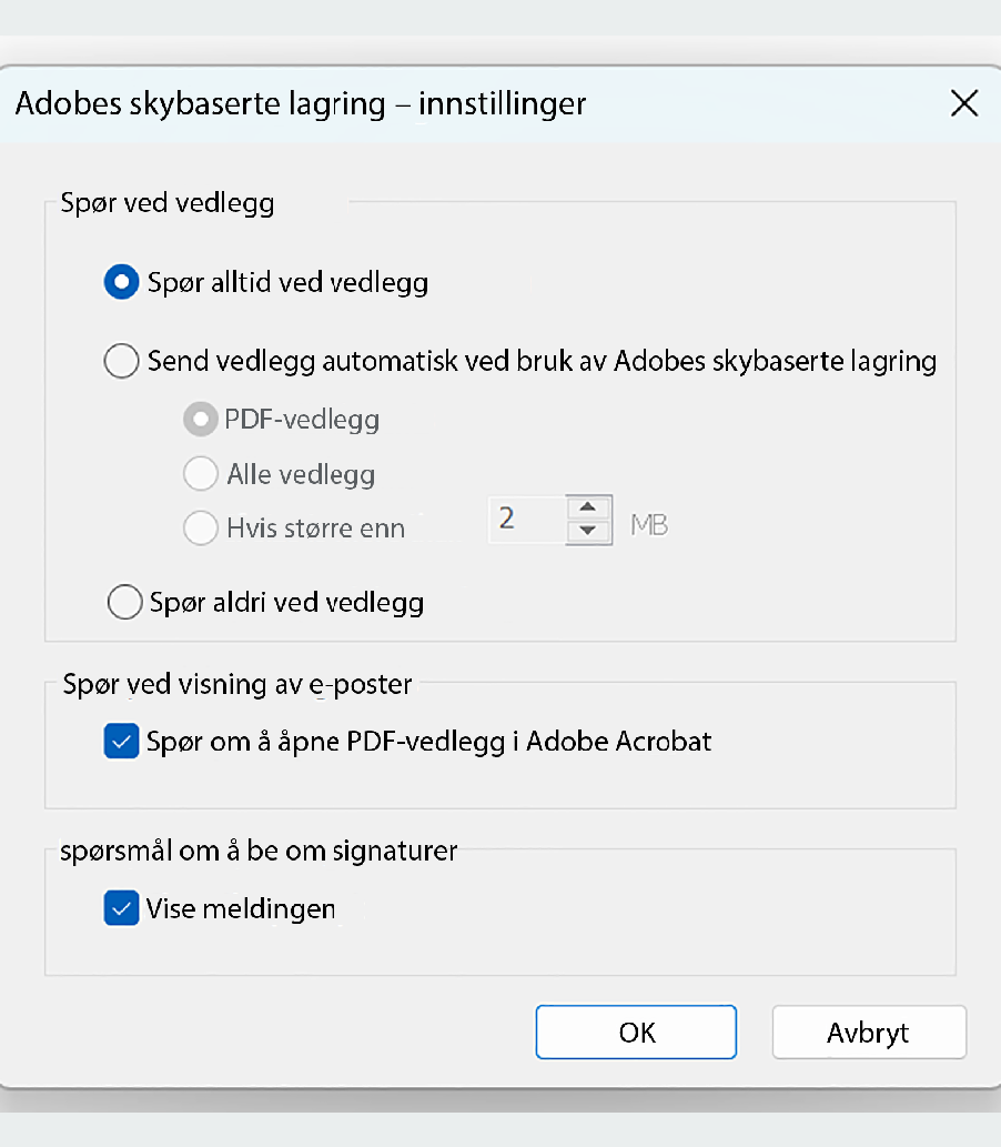 Adobe Acrobat for Outlook