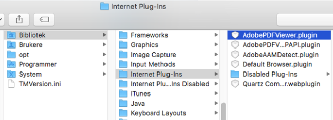 Vise PDF i nettleser Adobe Acrobat, Acrobat Reader
