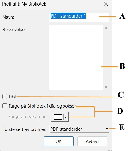 Preflight-biblioteker (Acrobat Pro)