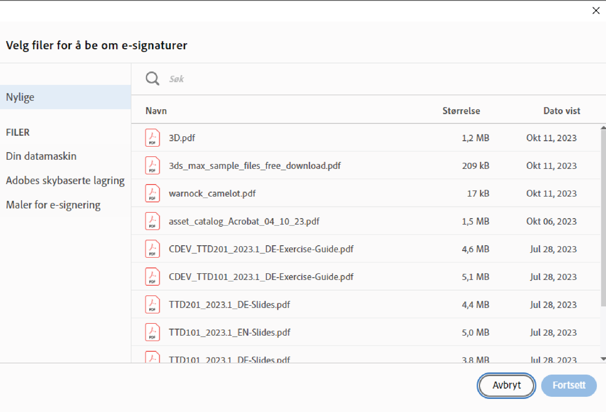 Sammendrag av nye funksjoner | Oktober 2023-versjonen av Acrobat