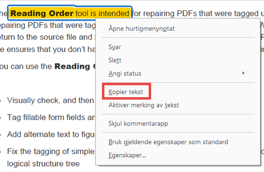 Nyheter i Adobe Acrobat DC