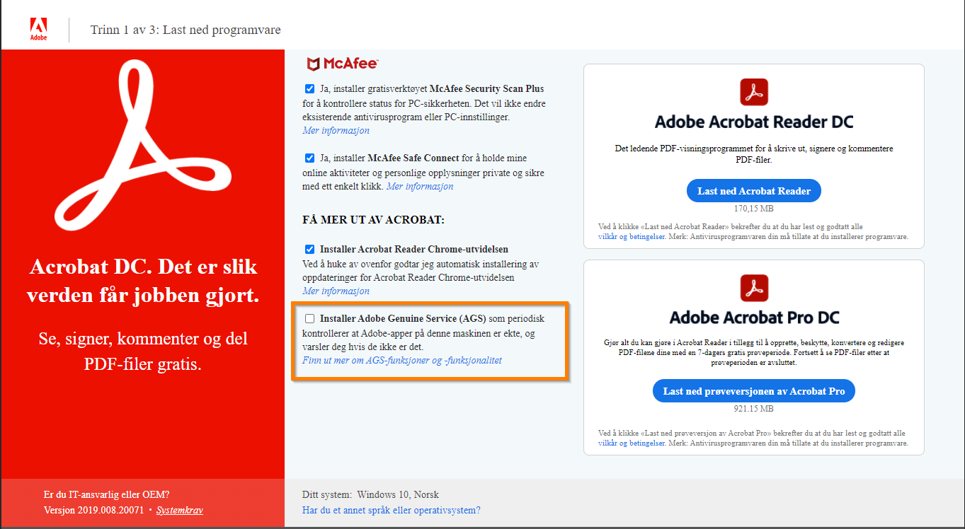 Adobe Genuine Service