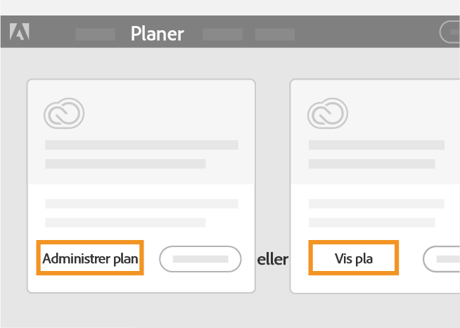 Finn ut hvordan du endrer en Adobe-plan eller et abonnement.