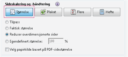 Skrive ut PDF-filer i Acrobat Reader