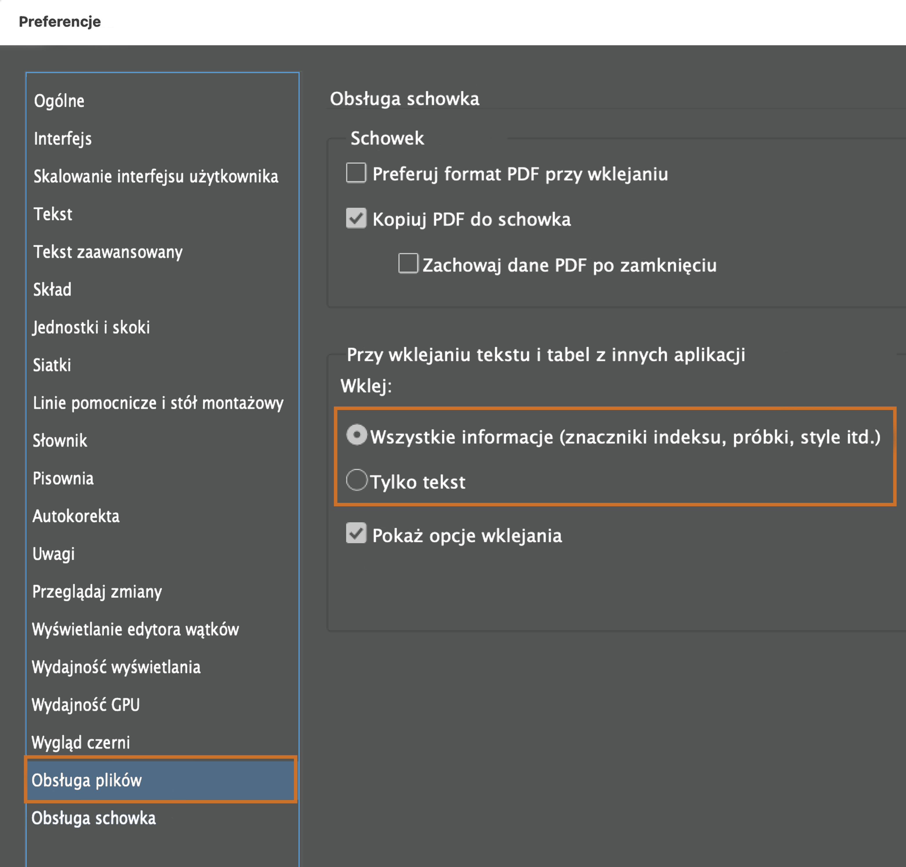 Kopiowanie i wstawianie grafiki