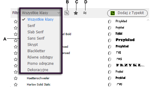 Instalowanie i korzystanie z czcionek w programie InDesign