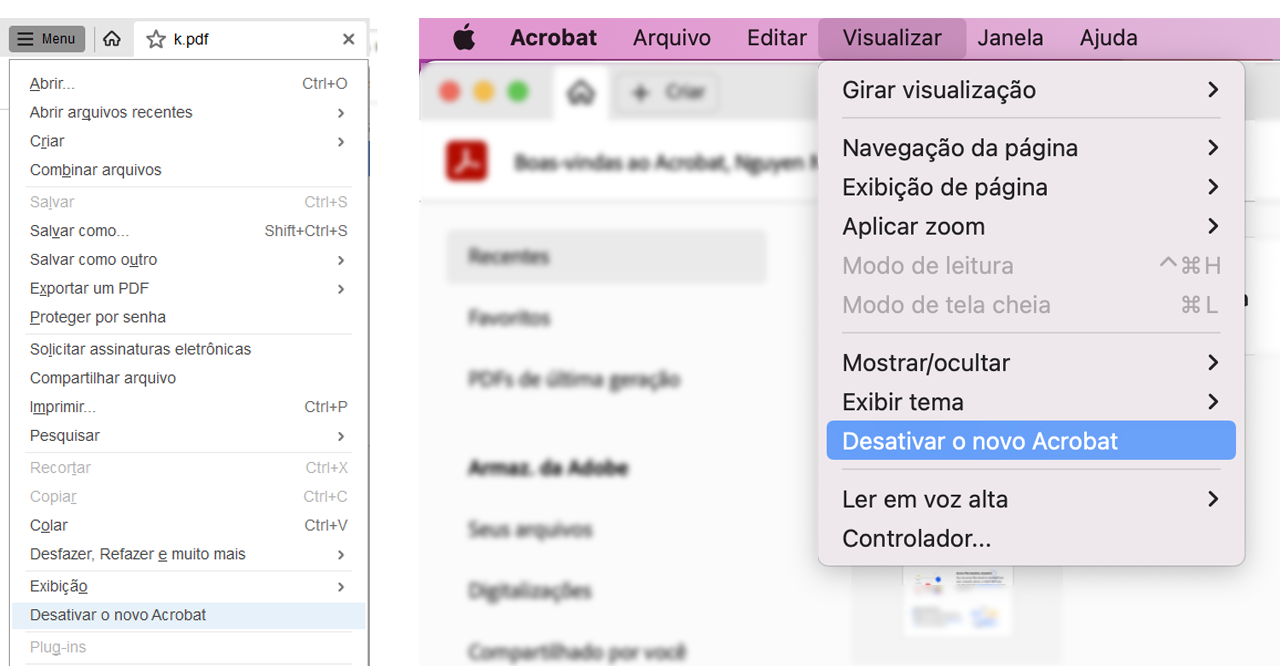 Saiba mais sobre o novo Acrobat