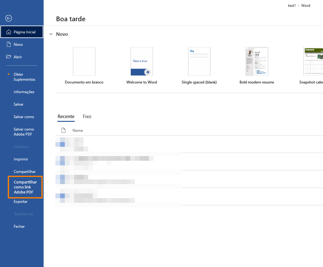 Criação de PDFs com o PDFMaker no Adobe Acrobat (Windows)