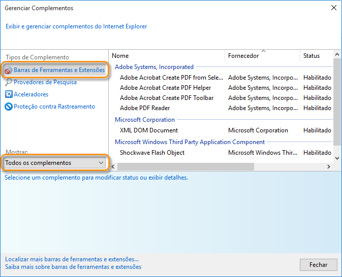 Exibir PDF no navegador Adobe Acrobat, Acrobat Reader