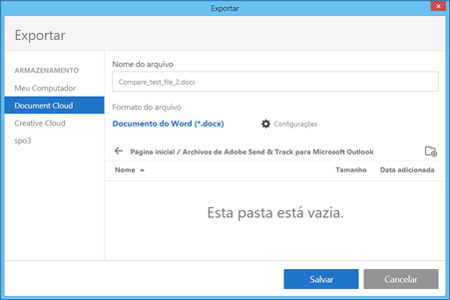 Converter ou exportar PDFs em outros formatos de arquivo, Adobe Acrobat