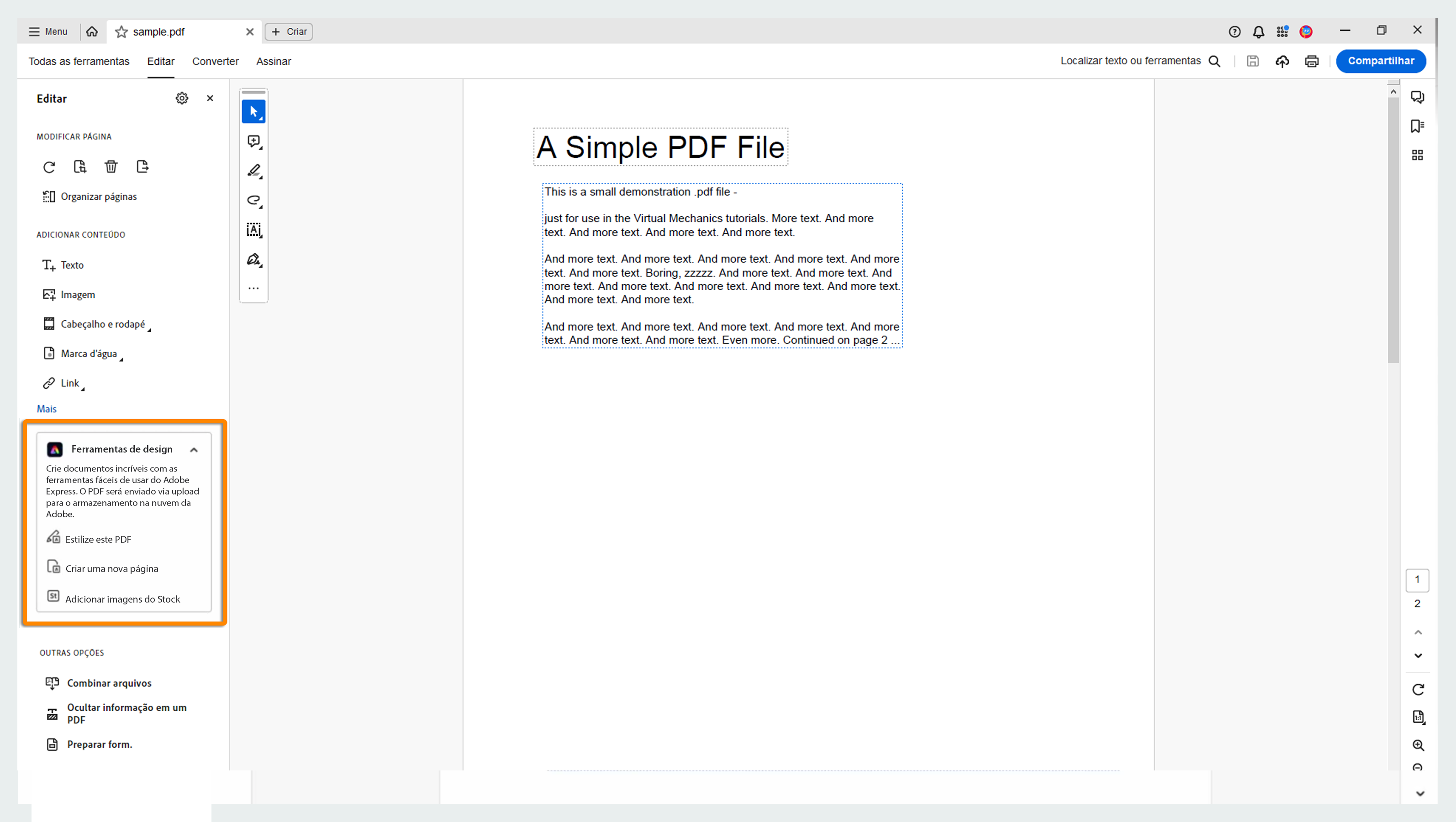 Novidades no Adobe Acrobat