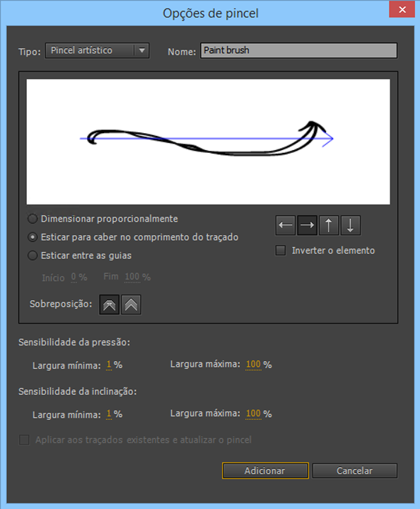 Uso do Pincel no Animate CC