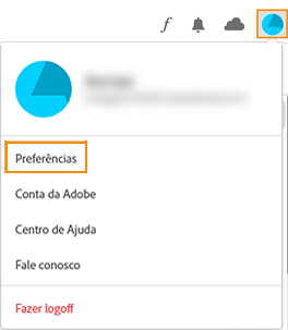 Conheça a tela inicial do aplicativo de desktop da Creative Cloud