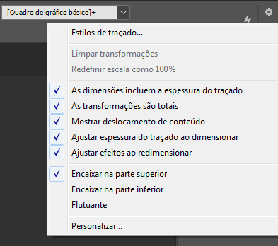 Princípios básicos da Área de trabalho no InDesign