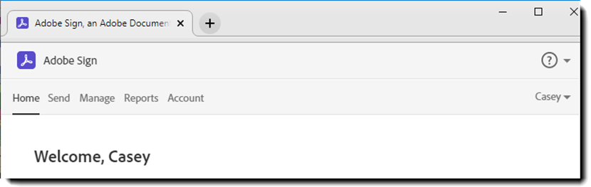 Notas de versão do Adobe Sign