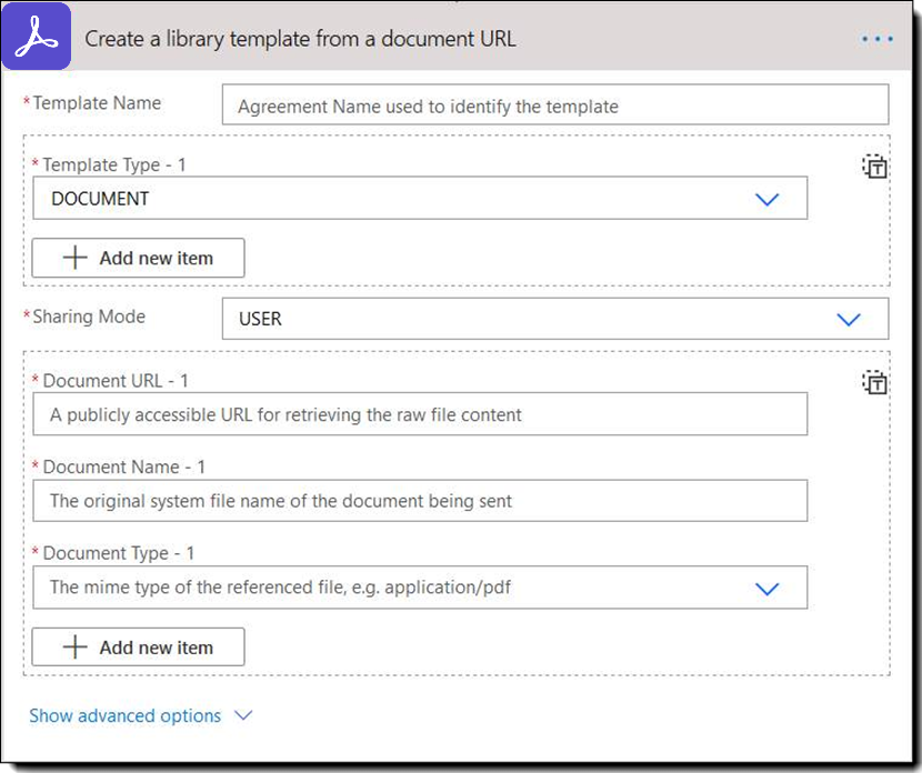 Adobe Sign para Microsoft PowerApps e Power Automate
