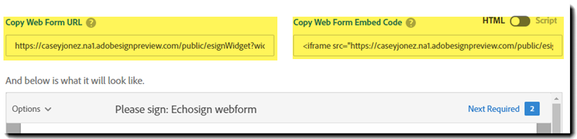 Localizar o URL e o código script de um formulário da Web
