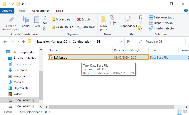 Problemas ao instalar plug-ins XD