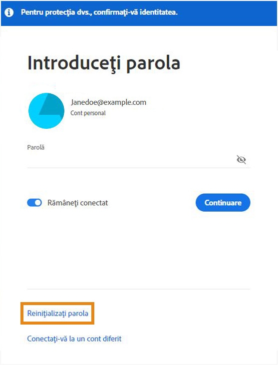 Aflați cum să resetați o parolă uitată sau cum să schimbați parolele ...