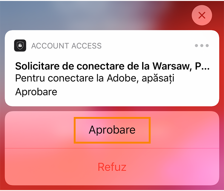 Opțiuni de autentificare fără parolă pentru aplicațiile și serviciile Adobe