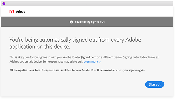 Limit aktivovaných zariadení | Creative Cloud 2019.