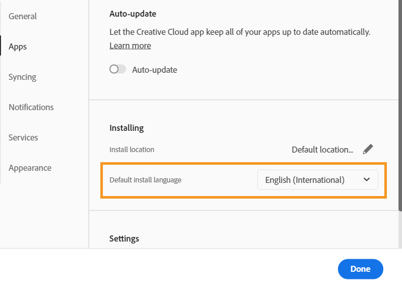 Odpravljanje težave, ko program Creative Cloud sprašuje po serijski številki