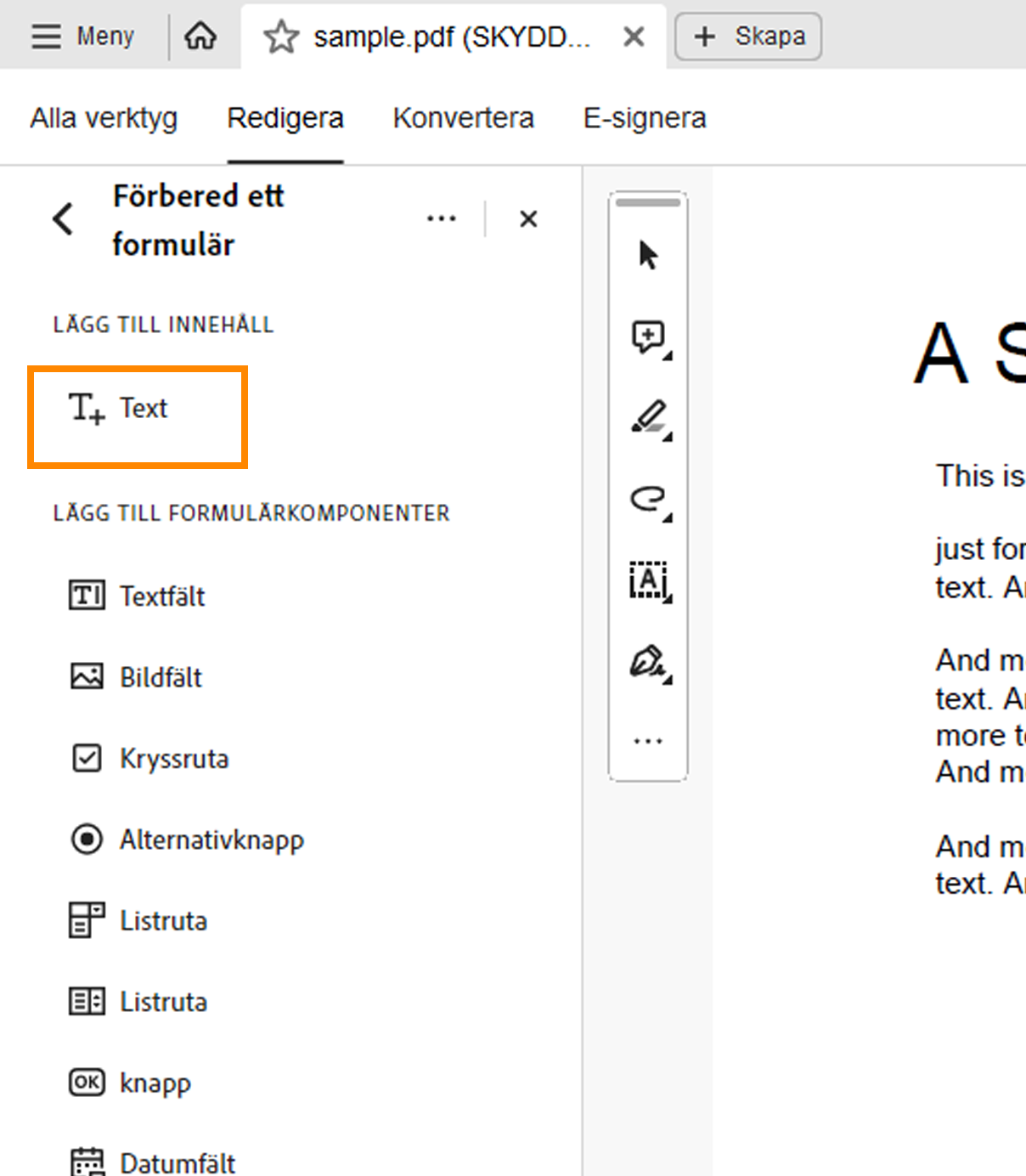 Så här skapar du ett formulär från grunden med Adobe Acrobat