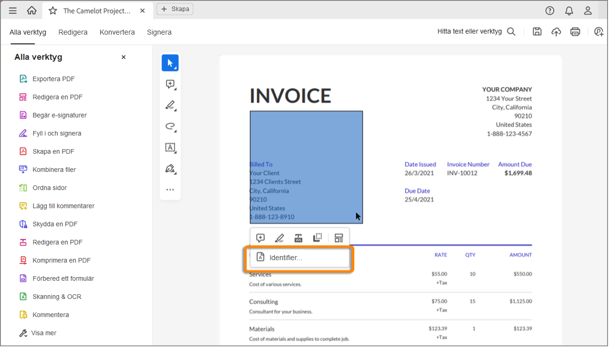 Sammanfattning av nya funktioner | Juniversionen 2023 av Acrobat