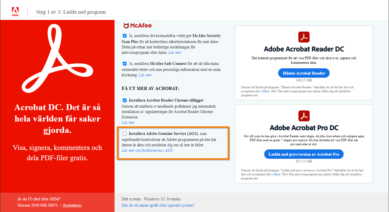 Adobe Genuine Service