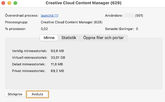 Hur kan jag åtgärda fel 131 för Creative Cloud-datorprogrammet