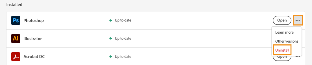 Läs vad du ska göra när det inte går att avinstallera den tidigare versionen av ett Creative ...