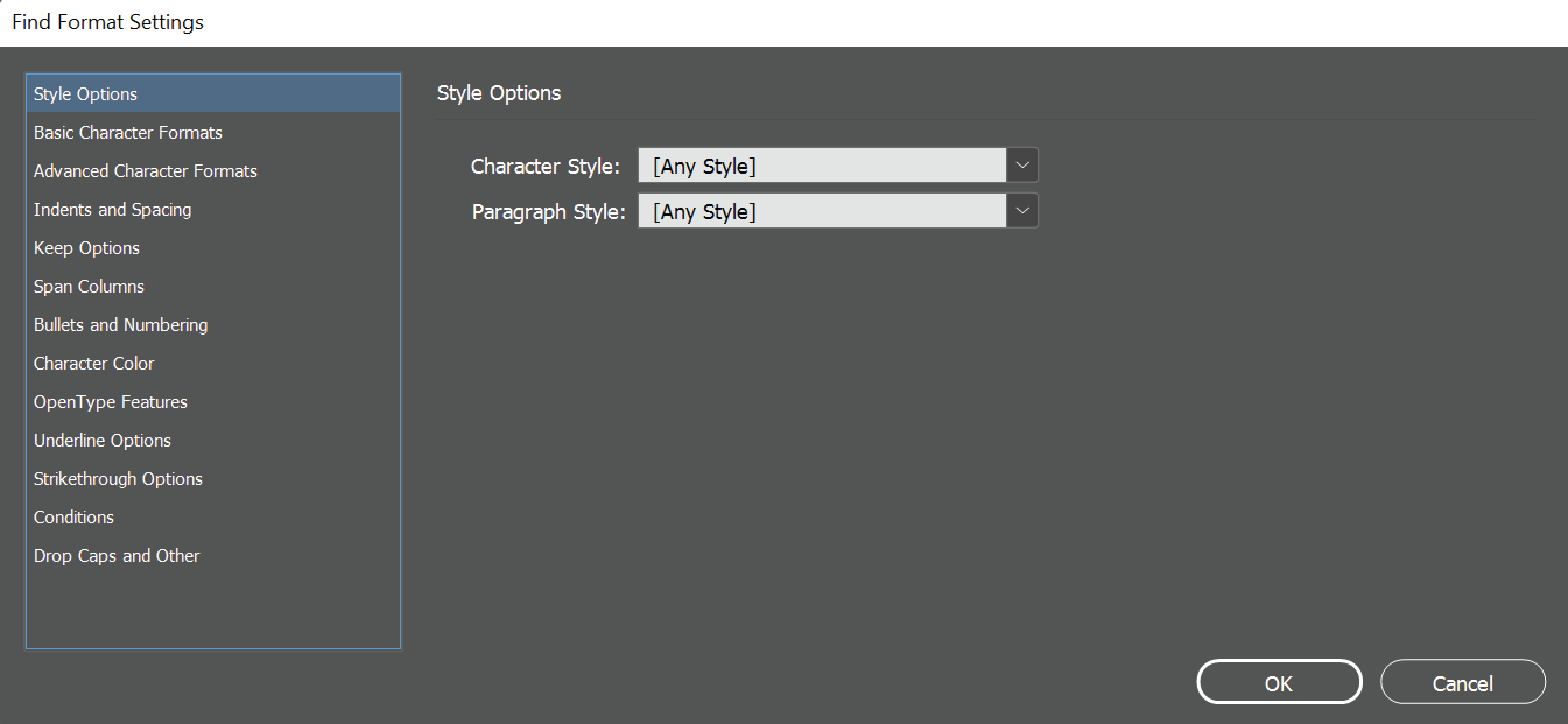 Mappa, hantera och exportera textformat