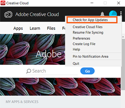 Adobe Creative Cloud loggar ut dig eller ber dig att logga in upprepade ...