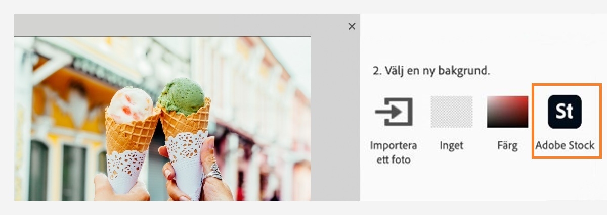 Adobe Stock-integrering