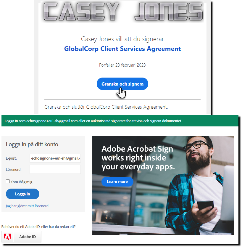 Verifiering av signeraridentitet