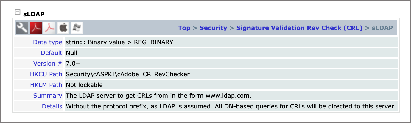 Acrobat veya Acrobat Reader'da LDAP URL'leriyle sertifika iptal ...