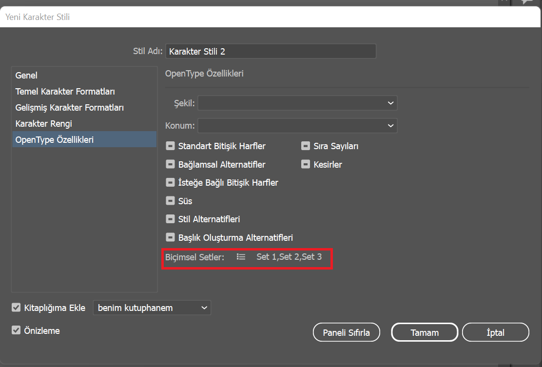 Metne gelişmiş biçimlendirme ekleme