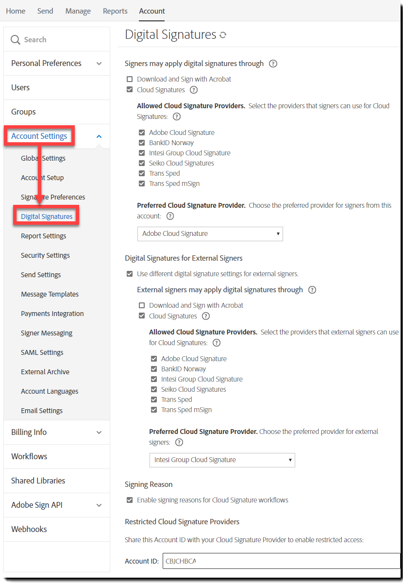 Dijital kimlik sağlayıcılarını önceden seçme