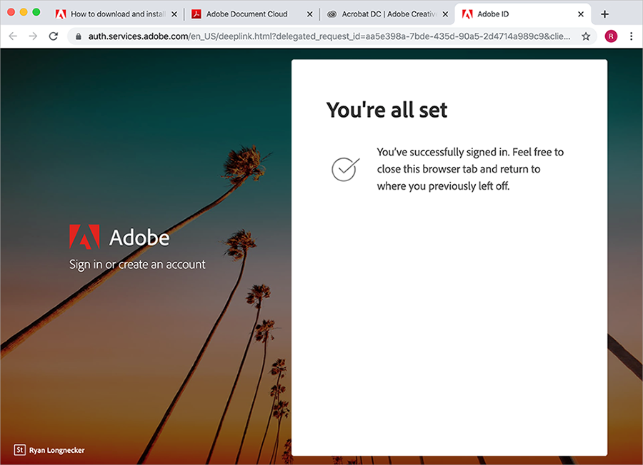Як завантажити та встановити підписку на Acrobat DC