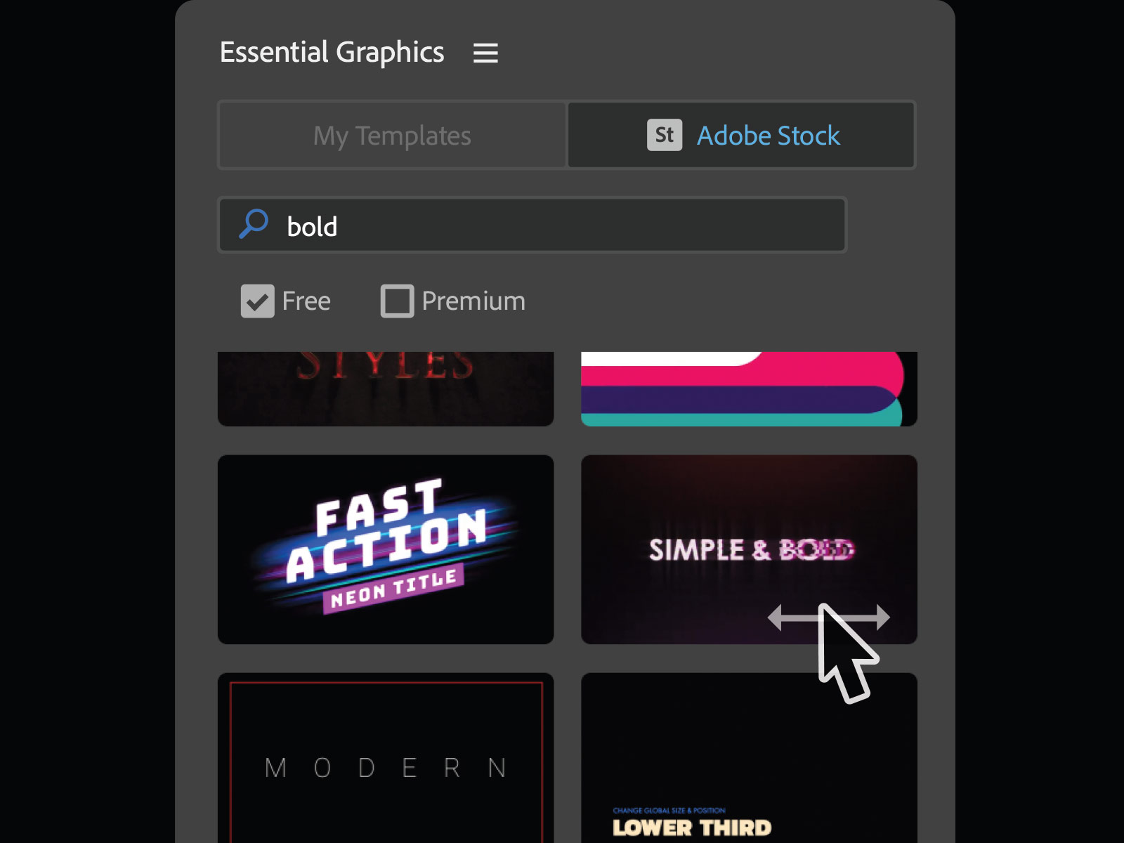 Adobe Learn - Learn Premiere Pro Easily add animated titles with Premiere Pro.