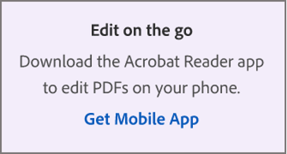 新增功能摘要 | Acrobat 2023 年 6 月版