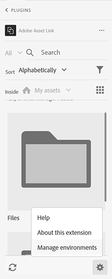 Adobe Asset Link for Adobe XD