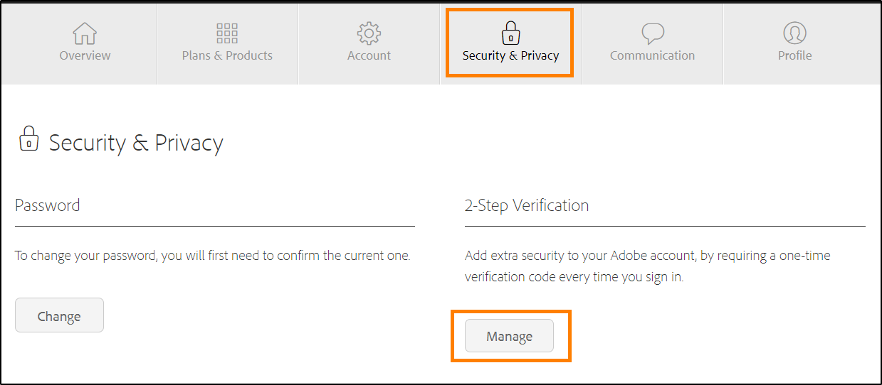 使用 Adobe Authenticator 进行两步认证