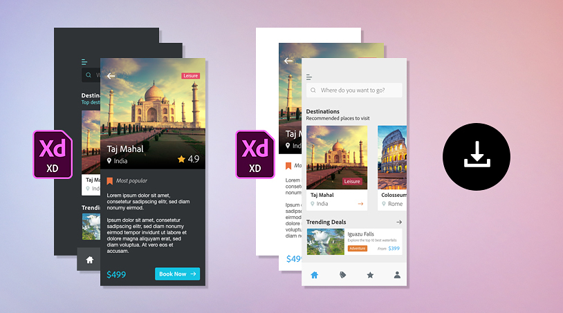 开始使用 Adobe XD 中的画板