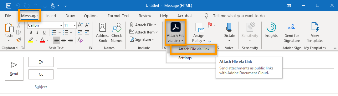 Adobe Document Cloud For Outlook Acrobat adobe-document-cloud-for-outlook-acrobat
